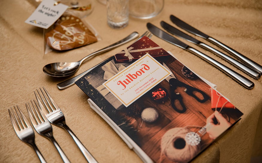 Várri Consultancy at the Swedish Julbord in Dubai
